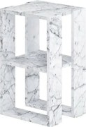 Noční stolek Lonie Carrara Marble