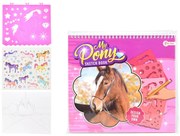 Kreativní blok s doplňky a šablonami "My Pony" 26cm Sketch Book
