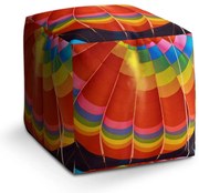 Sablio Taburet Cube Horkovzdušný balon - 40x40x40 cm