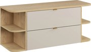 Comad Koupelnová skříňka pod deskové umyvadlo set Dalia Cashmere 120 kašmír/dub cremona