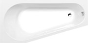 Polysan Polysan, PROJEKTA L asymetrická vana 160x80x44cm, bílá, 20111