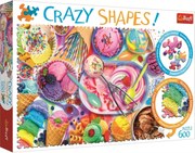 Puzzle trefl crazy shapes puzzle sladké sny 600 dílků