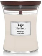 Svíčka woodwick white teak 85 g