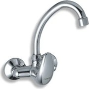 Novaservis Metalia 55 Dřezová umyvadlová baterie 100 mm, chrom, 55034,0