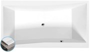 Polysan - Vana Quest Slim, 180x100x49 cm, bílá 78511S