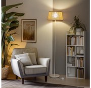 Brilagi - LED Stojací lampa CERIA 1xE27/40W/230V pr. 35 cm béžová/bílá