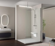 Walk-In 10 mm Super White Glass EX103