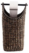 Přírodní úložný koš Basket High Dark Hyacinth Muubs