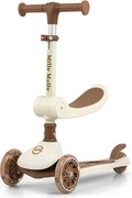 Tříkolová balanční koloběžka-scooter se sedátkem FUZZY Milly Mally classic