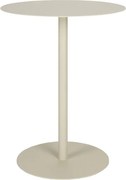 Ocelový kulatý barový stůl ø 57 cm Snow – Zuiver