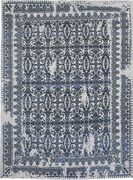 Ručne viazaný kusový koberec Diamond DC-JK 7 Silver / denim, 180x275, šedá, chodba / predsieň, Diamond Carpets India
