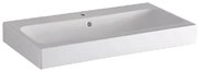 Geberit iCon - Umyvadlo 75x49 cm, otvor pro baterii, s přepadem, bílá 124575000