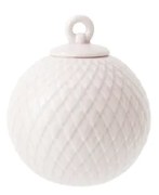 Porcelánová baňka Rhombe Soft Pink Lyngby Porcelaen