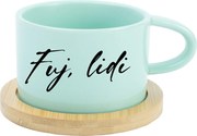 FUJ, LIDI - mint hrníček makronka 200 ml