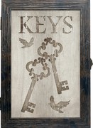 Bondecor Skříňka na klíče, Keys, plastová, 20 x 30 cm