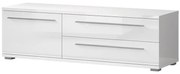 Tv Stolek Piano TV150-1K2F/PN-70/KA/70 crystal white