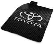 Sablio Plážová deka Toyota Carbon: 200x140 cm
