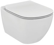 Ideal Standard Tesi - Závěsné WC s deskou SoftClose, AquaBlade, bílá, T354601