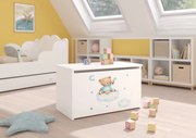 ADRK Furniture Truhla na hračky DARIA TB-Dar-W-TED-BEA-CLO-n-O045