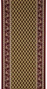 Associated Weavers, Protiskluzový běhoun na míru Inca 30, šíře 67 cm, červená, chodba / předsíň
