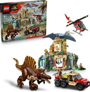 Lego jurassic world 76976 letecká mise se spinosaurem a quetzalcoatlem 5702017850276