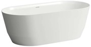 Laufen Pro - Volně stojící vana 165x75x55 cm, s odtokovou soupravou, bílá H2399520000001