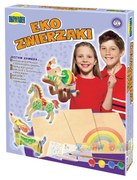 007228 DR Puzzle na malování - Eko 3D zvířátka