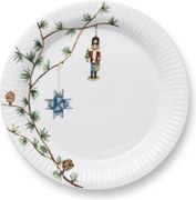 Bílý porcelánový talíř s vánočním motivem ø 27 cm Hammershøi Christmas – Kähler Design