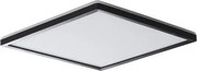 KANLUX KANLUX, AZPO stropní LED svítilna, 225x225mm, 12,3W, 3000/4000/6000K, IP54, černá mat, 31531