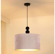 Duolla - Lustr na lanku LYON 1xE27/15W/230V pr. 40 cm béžová 602198