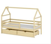 Legno Dětská postel ve tvaru domku Arnie borovice Rozměr (cm): 80x160