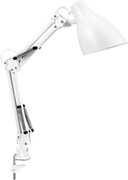 Osram - Stolní lampa s klipem DESK LINE 1xE27/11W/230V bílá