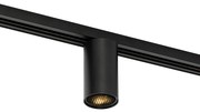 Moderní černé bodové světlo pro 1-fázový kolejnicový systém GU10 35mm - Iconic Ruby Honey