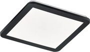 Stropní LED osvětlení Camillus 30x30 cm, čtvercové, černé