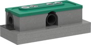 Hansgrohe uBox universal, základní těleso pro lineární sprchové žlaby pro standardní instalaci, HAN-01001180