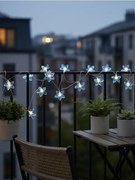 Sinsay - Závěsné solární LED lampičky ve tvaru květin - modrá