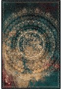 Vlněný koberec v petrolejové barvě 160x240 cm Ann – Agnella