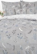 MK Lůžkoviny Mikroplyšové povlečení Exclusive - Chloe šedá 140 × 200 cm, 70 x 90 cm