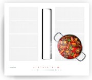 Klarstein Chef-Fusion Down Air System, 2 v 1, indukční varná deska + digestoř, výkonná