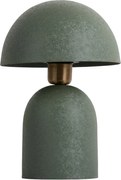Zelená stolní lampa s kovovým stínidlem (výška 30 cm) Boaz – Leitmotiv