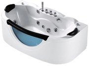 BPS-koupelny Hydromasážní vana HYD-PA924 160x88 s ohřevem vody