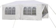 Zahradní párty stan, bílá, 3x6 m, TEKNO TYP 2