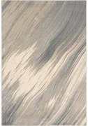 Krémový vlněný koberec 133x180 cm Haze – Agnella