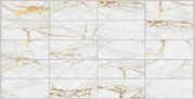 Obkladové panely 3D PVC TP10026211, rozměr 955 x 480 mm, mramor zlato-šedý, GRACE