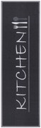 Hanse Home, Běhoun Cook & Clean 105725 Black White, 50x150, šedá, kuchyně