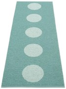 Tyrkysový vnitřní a venkovní běhoun 70x200 cm Vera Pop Jade – Pappelina