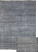 Ručne viazaný kusový koberec Diamond DC-MCN Light grey / blue, 180x275, modrá, chodba / predsieň, Diamond Carpets India