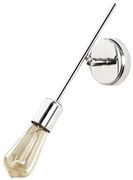 Nástěnné svítidlo do zásuvky ve stříbrné barvě Mizrak – Opviq lights