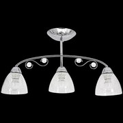 Stropní pokojová lampa 9085/3 8C crystal glamour chrom