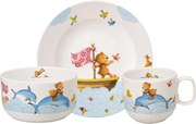 Villeroy&Boch Villeroy & Boch Hungry as a Bear sada dětského porcelánu, 3 ks